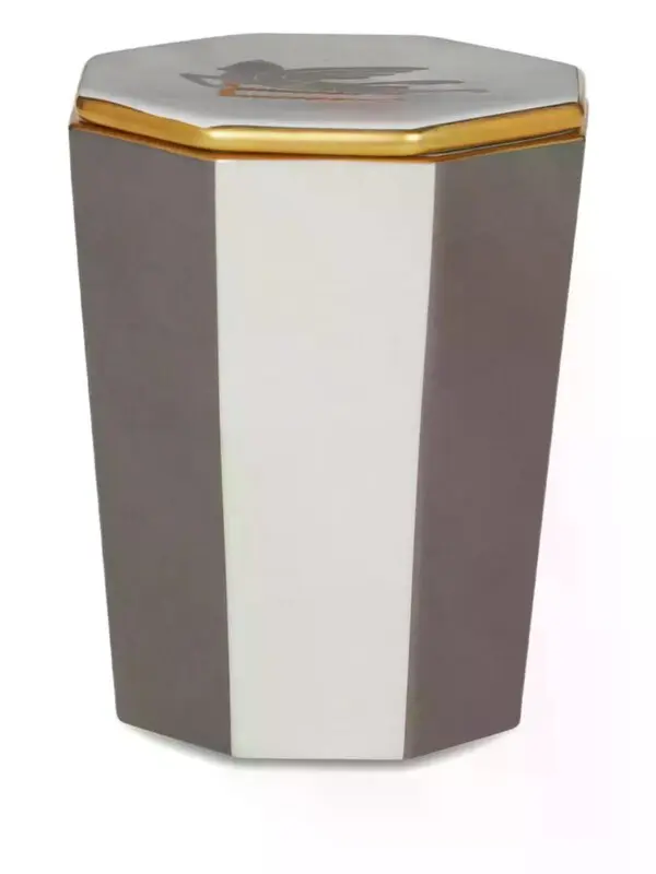 Etro Octagonal Porcelain Candle Holder