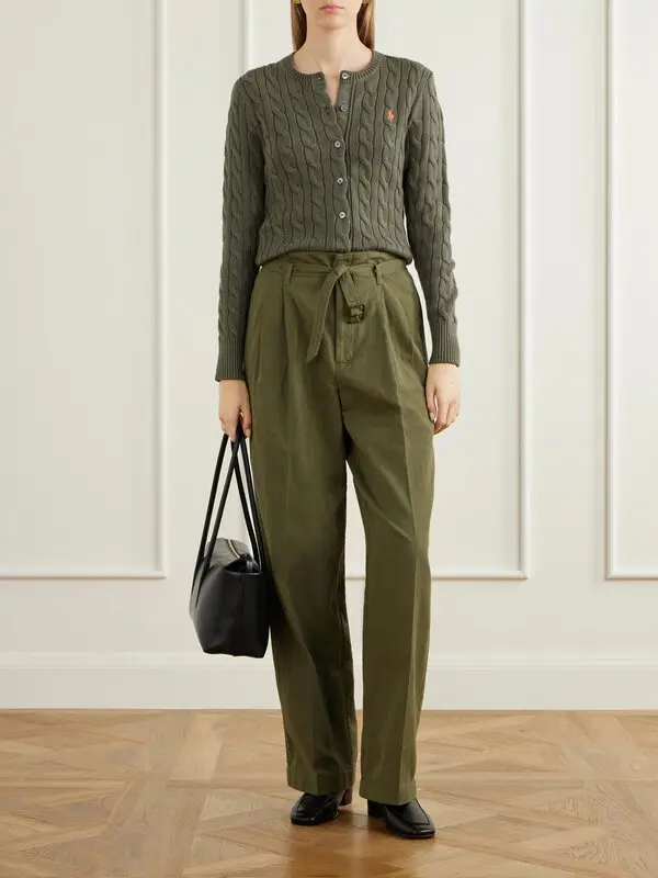 Polo Ralph Lauren Cable-knit Cotton Cardigan