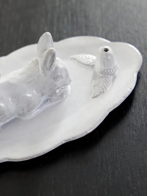ASTIER DE VILLATTE Squirrel Porcelain Incense Holder