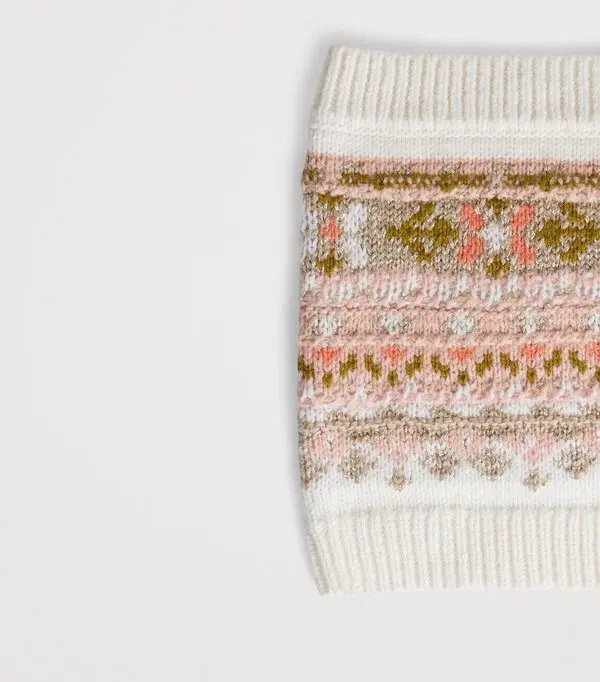 Bonpoint Wool-blend Jacquard Scarf