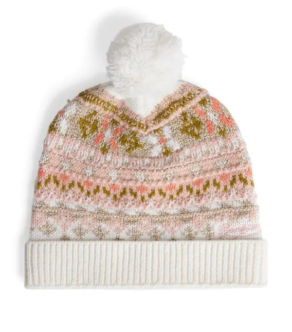Bonpoint Wool-blend Jacquard Beanie - White