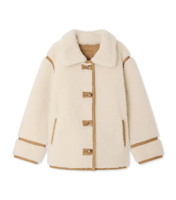 Bonpoint Faux Shearling Coat