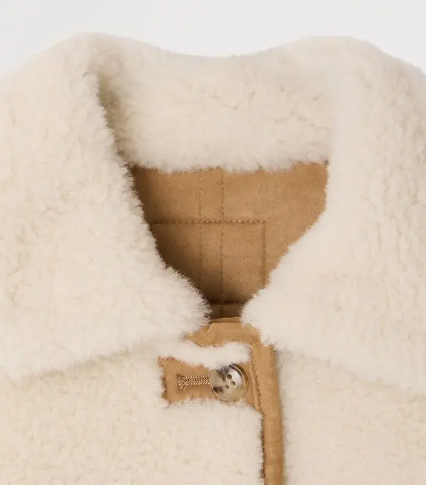 Bonpoint Faux Shearling Coat