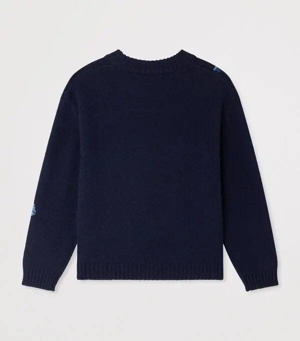 Bonpoint Wool-cashmere Cherry Sweater