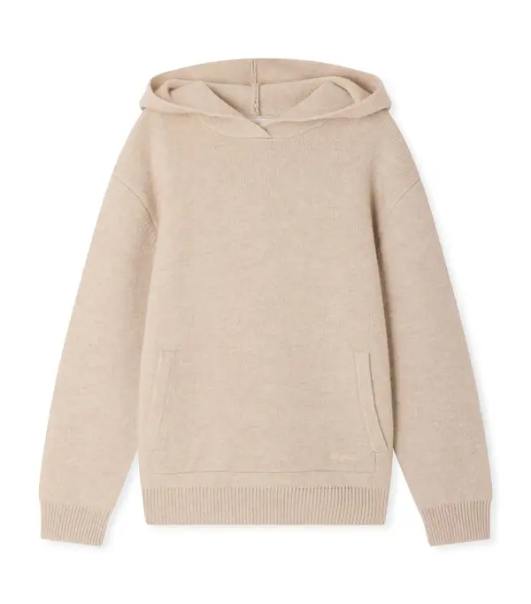 Bonpoint Wool-blend Knitted Hoodie