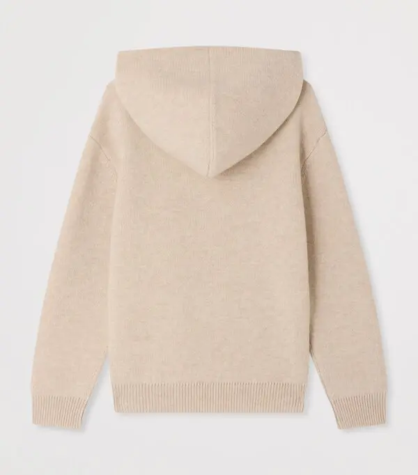 Bonpoint Wool-blend Knitted Hoodie