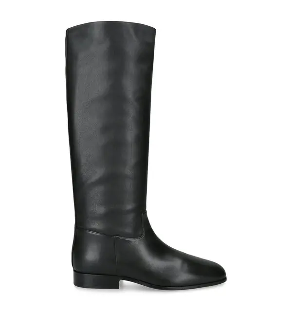 HERBERT LEVINE Leather Knee-high Boots
