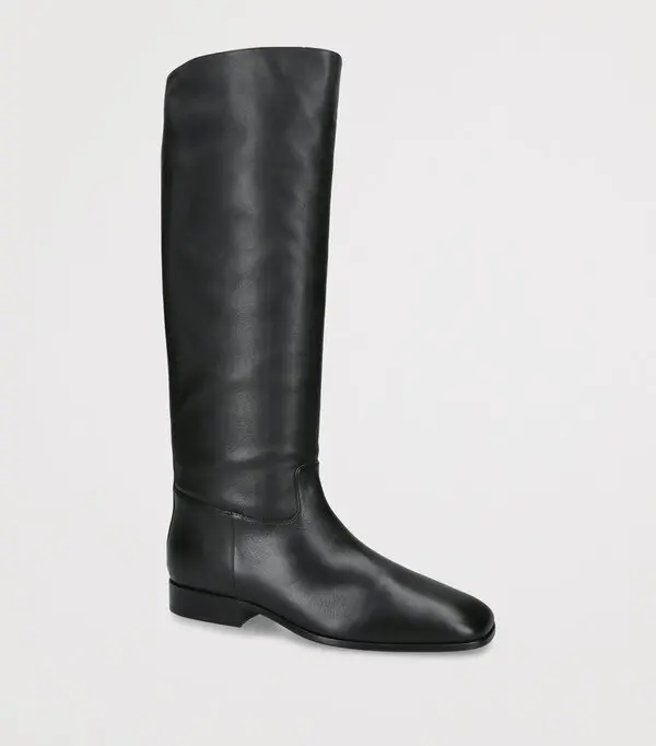 HERBERT LEVINE Leather Knee-high Boots