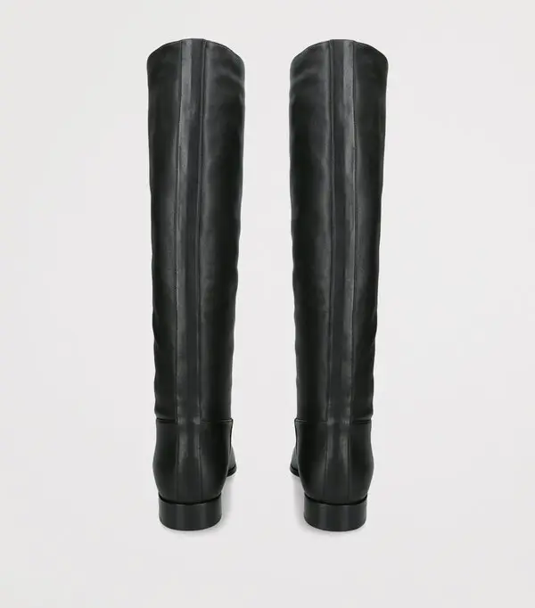 HERBERT LEVINE Leather Knee-high Boots