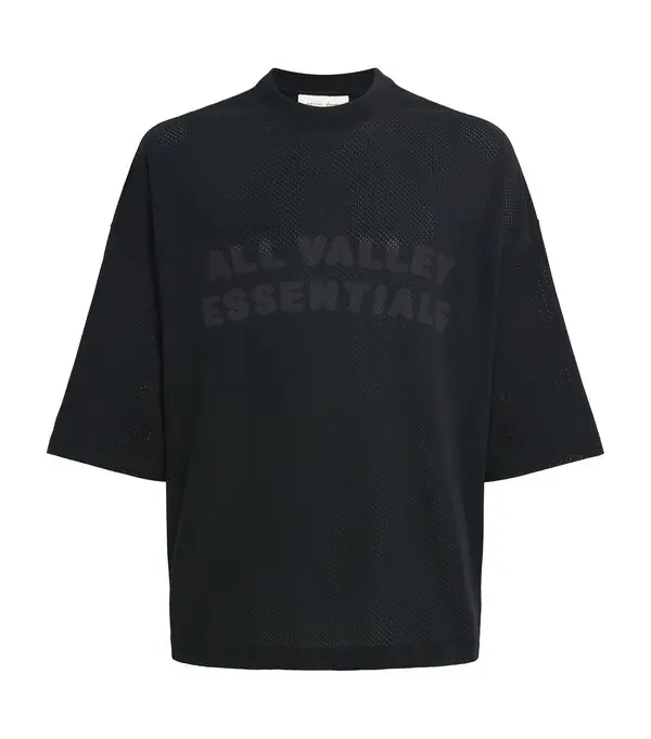Fear Of God Perforated Mesh Boxy T-shirt