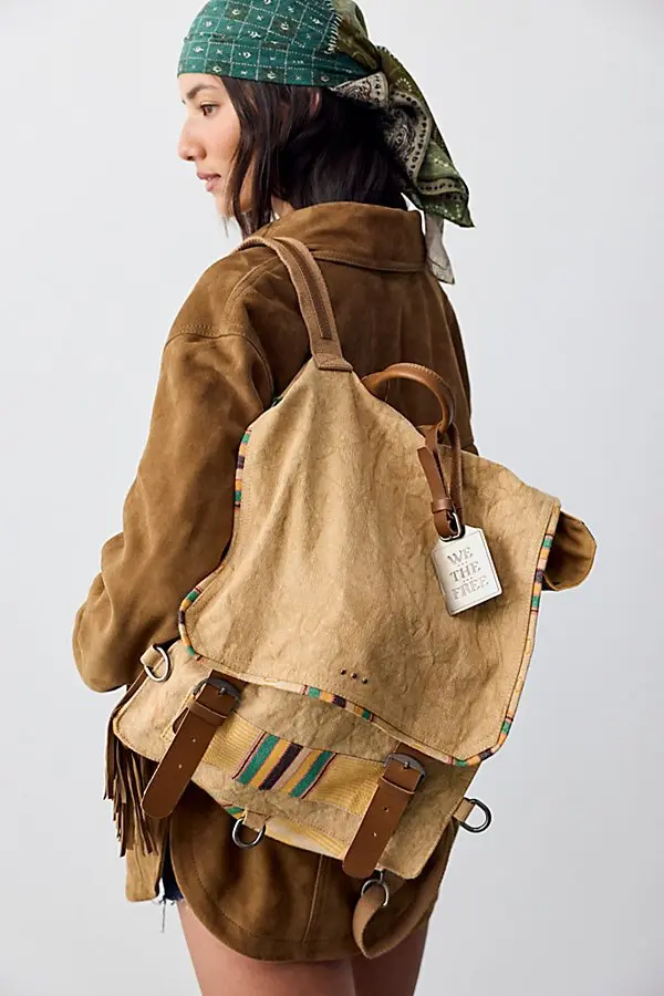 We The Free Patchwork Backpack At