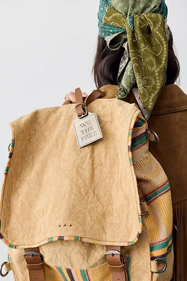 We The Free Patchwork Backpack At