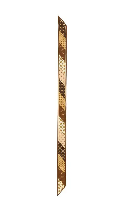 Zimmermann Printed Silk Ribbon Scarf