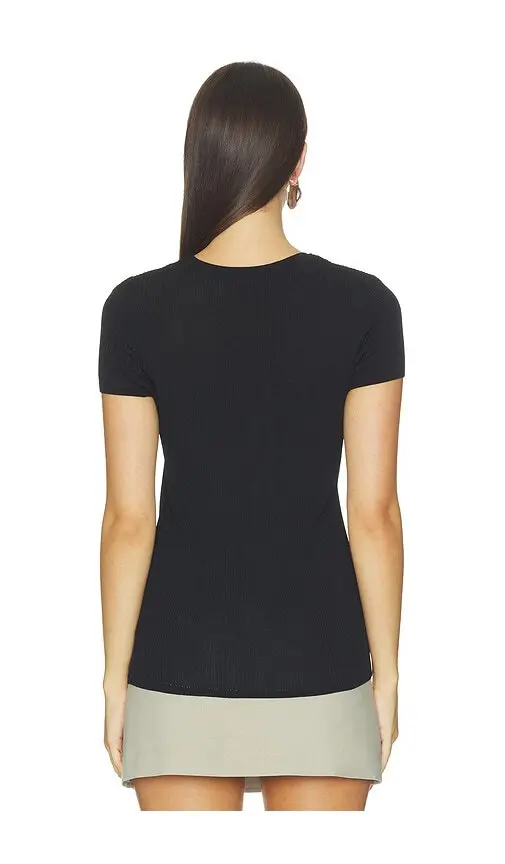 Sanctuary Soft Focus Ribbed Top In . Also