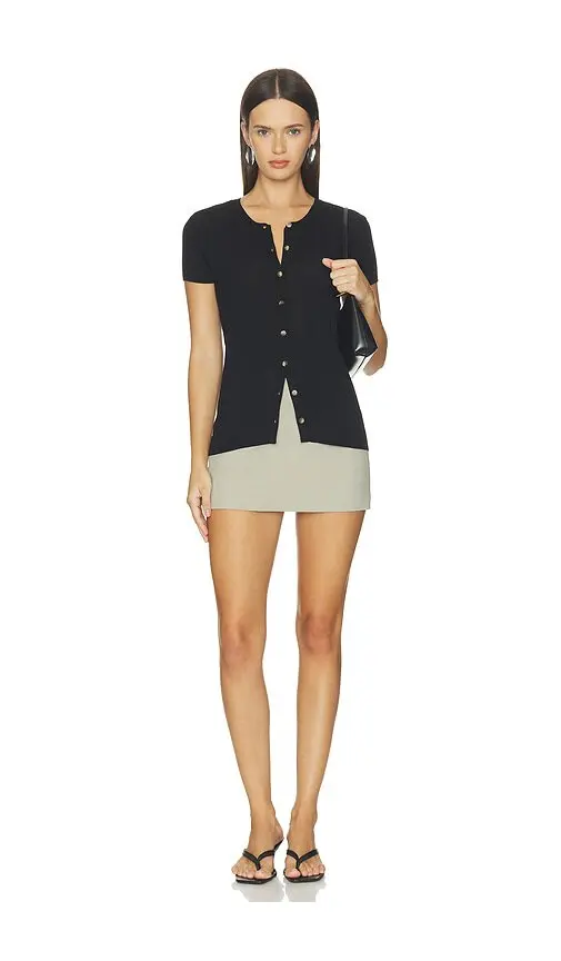 Sanctuary Soft Focus Ribbed Top In . Also
