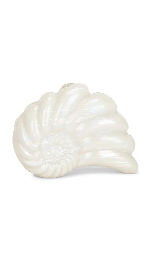 OLGA BERG Ava Pearl Shell Clutch - Ivory