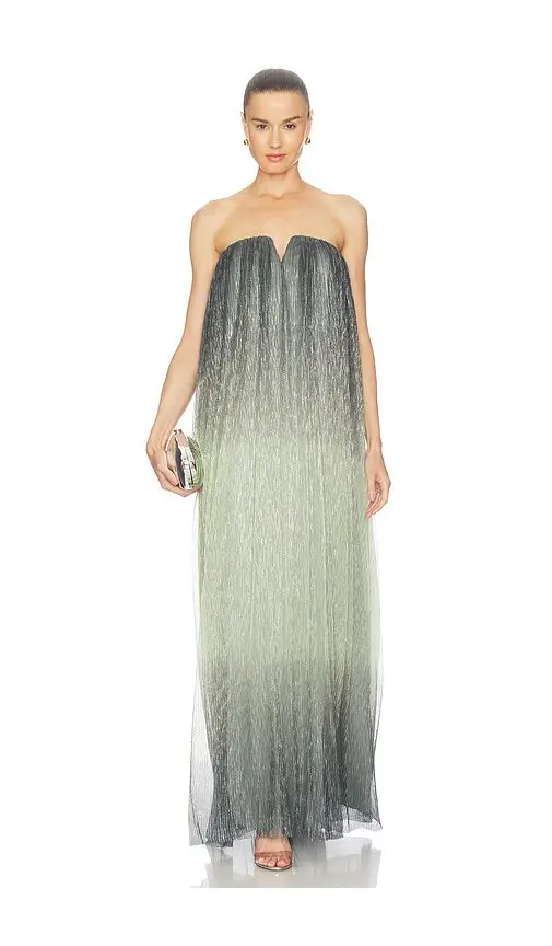 L'IDEE Aphrodite Gown - Sage
