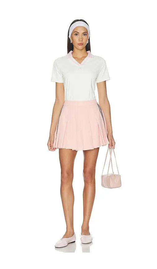 MALBON Carlota Polo Top In . Also