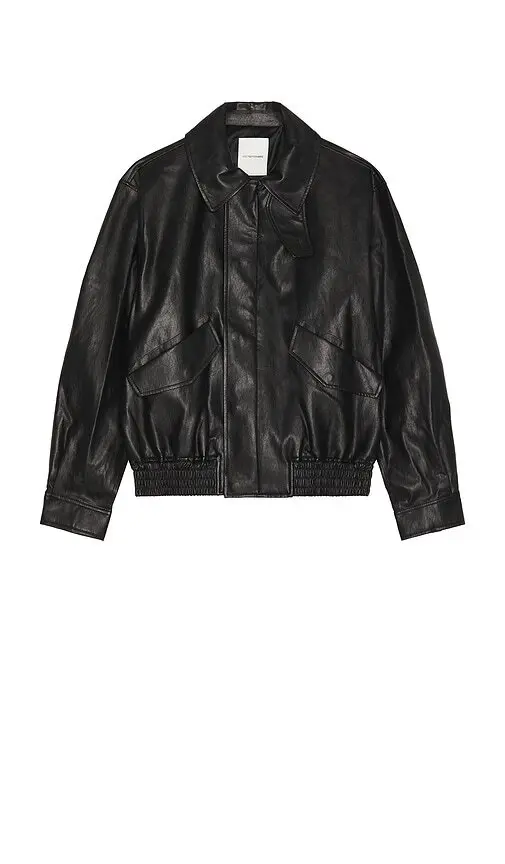 LE17SEPTEMBRE Faux Leather Zip Blouson