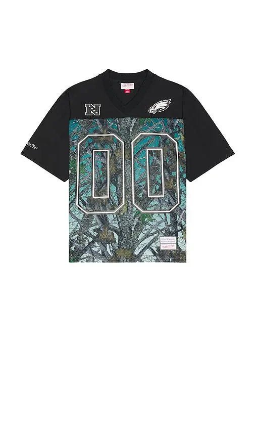 Mitchell & Ness Nfl Philadelphia Eagles Quiet Blaze Mesh Jersey In . Also
