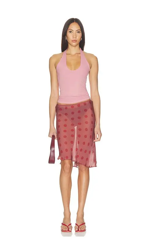 Michael Lauren Mills Halter Top In . Also