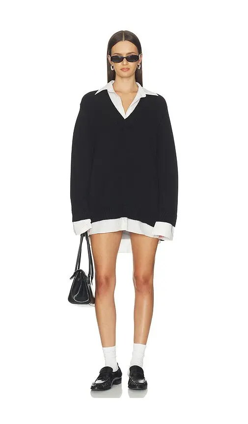 Show Me Your Mumu Lyle Collared Sweater Dress In . Also