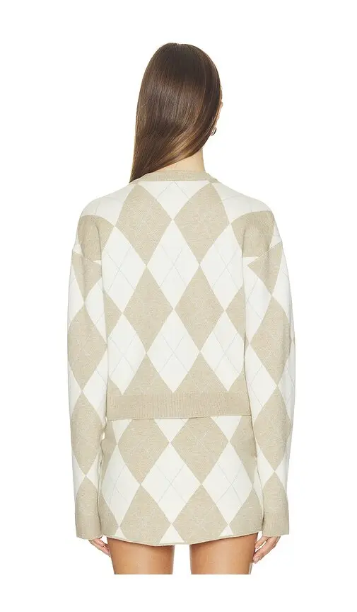 Show Me Your Mumu Argyle Cardigan