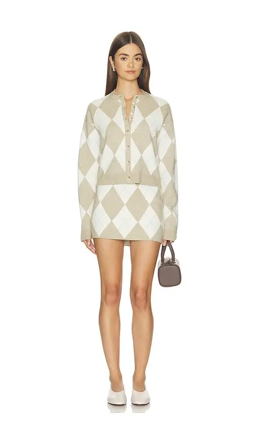 Show Me Your Mumu Argyle Cardigan