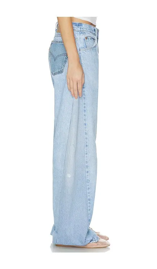 ALIGRACE The Monroe Barrel Jean - Blue
