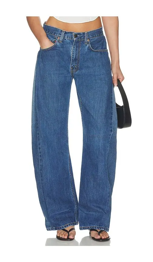 ALIGRACE The Monroe Barrel Jean In . Also
