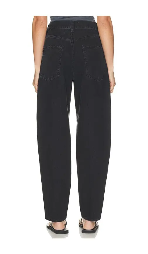 AGOLDE 80s High Rise Vintage Taper Jean In . Also - Black