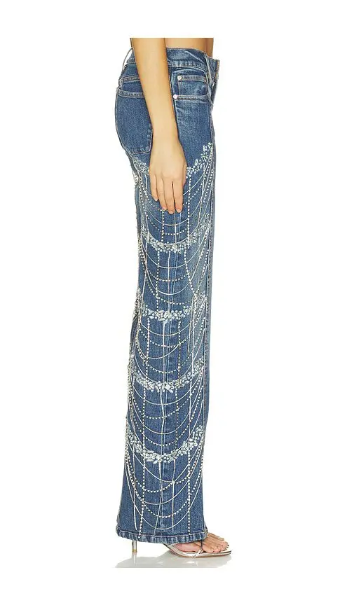 Alice + Olivia Roxie Embellished Jean In . Also