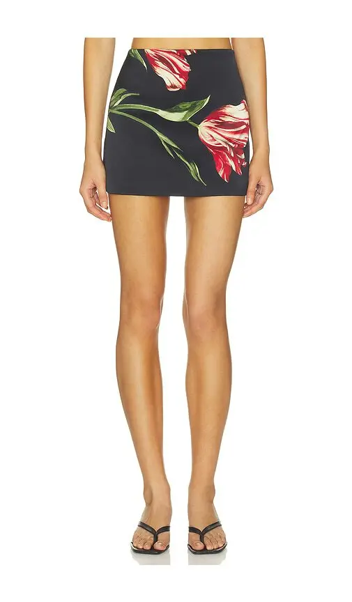 Alice + Olivia Rubi Micro Skirt In . Also - Black