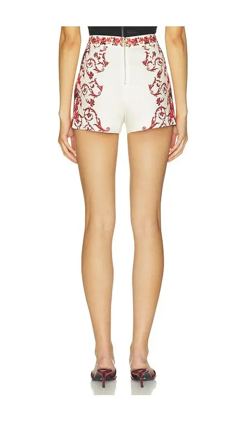 Alice + Olivia Hera Back Zip Short In . Also