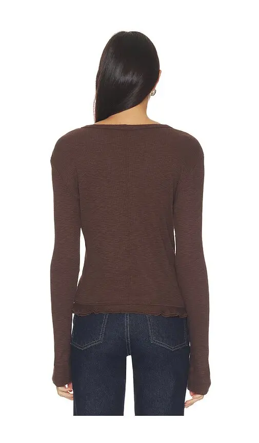 BOBI Ruffle Cardigan