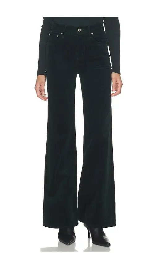 Citizens Of Humanity Kimberly 70s Flare Corduroy Trousers - Black