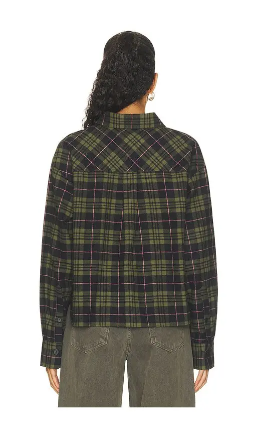 Closed Cropped Oversized Shirt In . Also