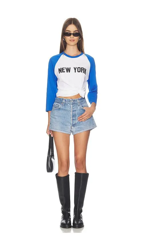 DEPARTURE New York Baseball Tee In . Also