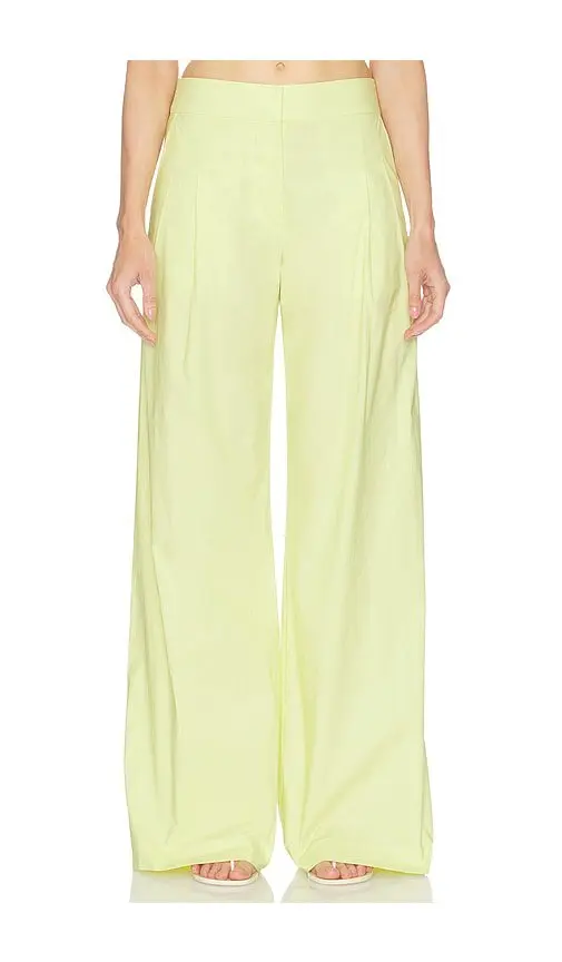 Proenza Schouler White Label Coralie Pant In . Also - Green