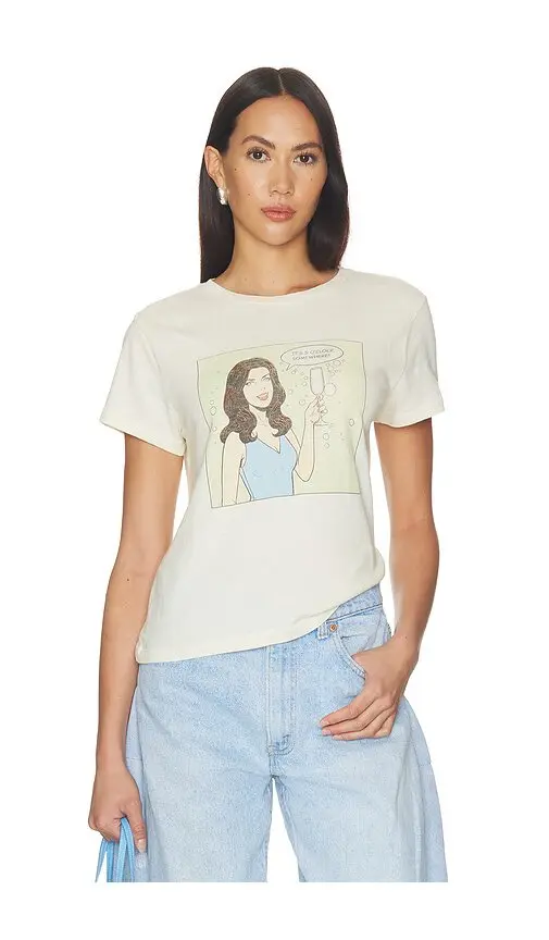 RE/DONE Classic Tee 5 O'clock In . Also