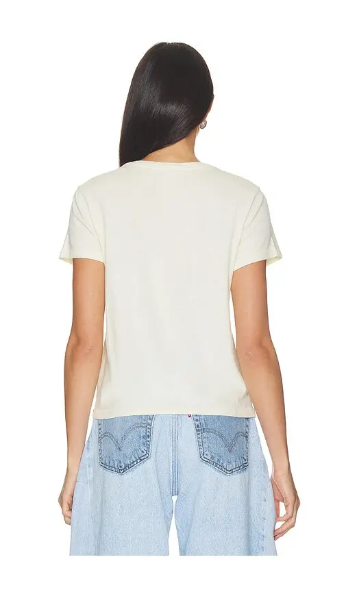 RE/DONE Classic Tee 5 O'clock In . Also