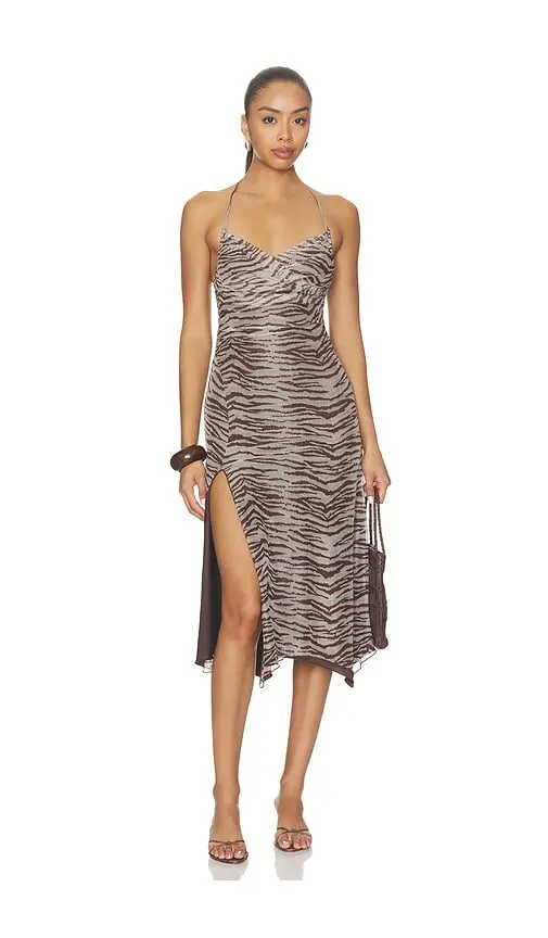 TIGER MIST Arden Dress In . Also - Brown