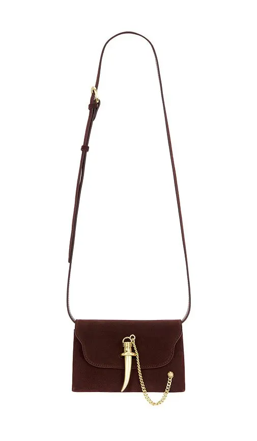 SANCIA X Revolve The Anouk Shoulder Bag - Chocolate