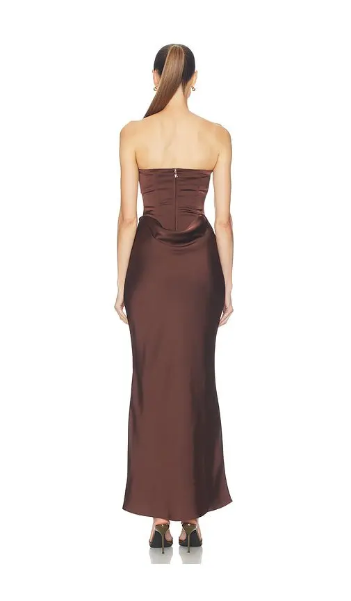 ROTATE BY BIRGER CHRISTENSEN Corsage Long Dress In . Also