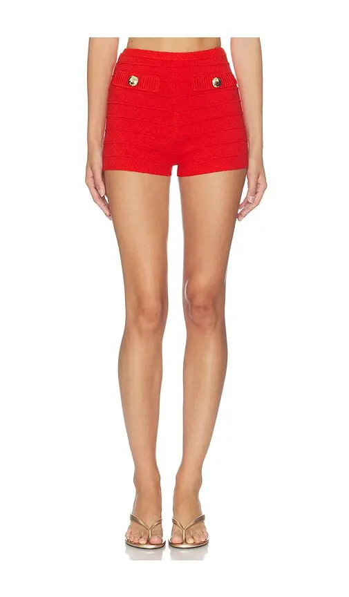 Retrofete Sandra Short In . Also - Red