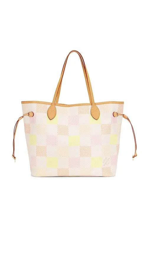 FWRD RENEW Louis Vuitton Damierlicious Neverfull Mm Tote Bag