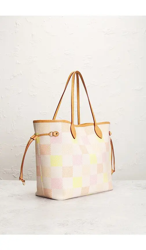 FWRD RENEW Louis Vuitton Damierlicious Neverfull Mm Tote Bag