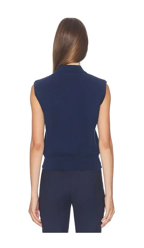 Polo Ralph Lauren Sleeveless Polo Knit Collar Pullover In . Also