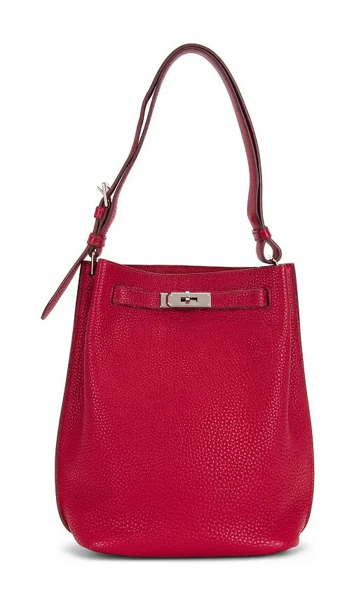 FWRD RENEW Hermes Togo So Kelly Shoulder Bag - Red