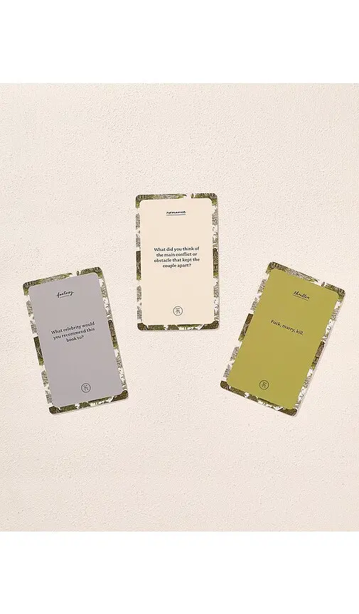 FRIEND OF MINE Book Club Cards